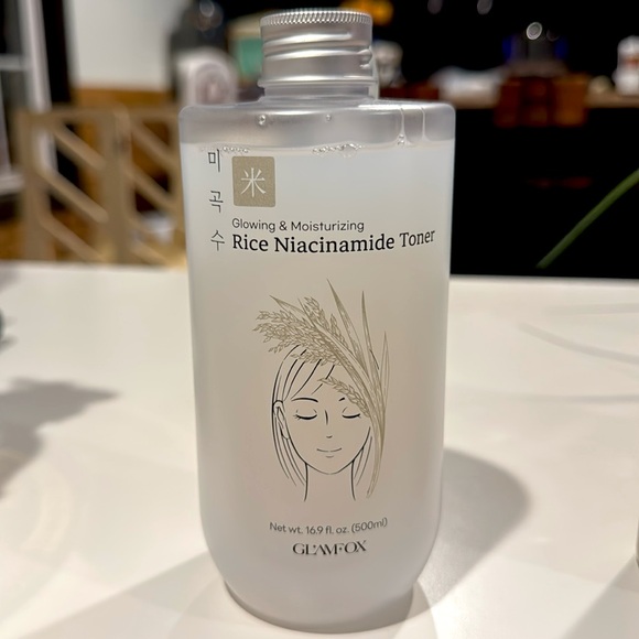 GLAMFOX | Skincare | Glamfox Rice Niacinamide Toner Glowing ...